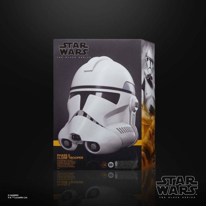 Hasbro Clone Trooper Phase 2 Black Series Helmet | NerdUP