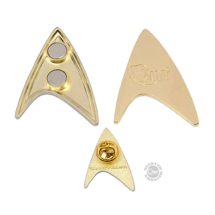 Star Trek: Enterprise Command Badge & Pin Set | NerdUP Collectibles