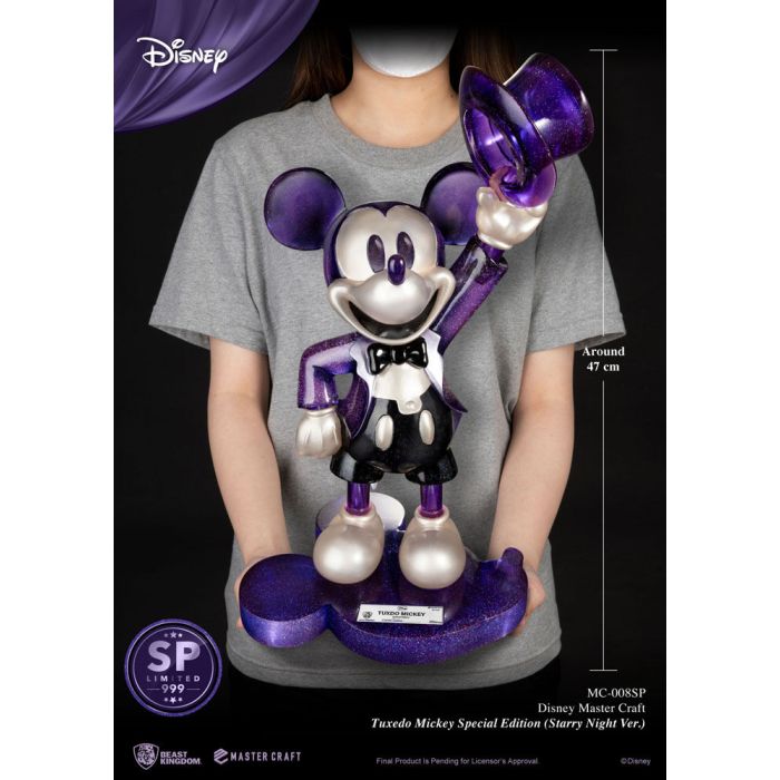 Mickey Mouse Master Craft Statue 1/4 Tuxedo Mickey Special Edition ...