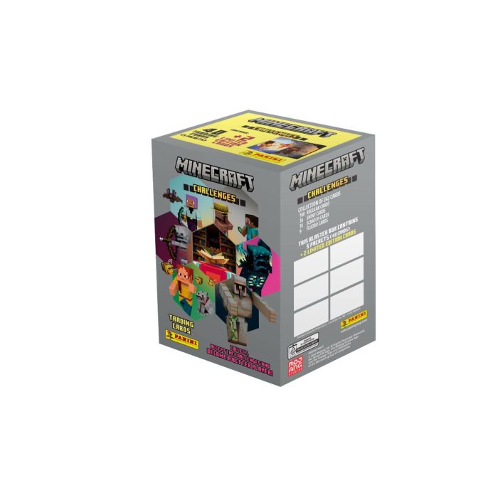 Minecraft - Challenges Trading Cards Blaster Box | Panini | Minecraft