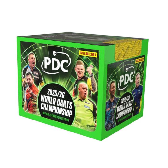 PDC World Darts Championship 2025/26 Stickers Box (36) | Panini | PDC ...