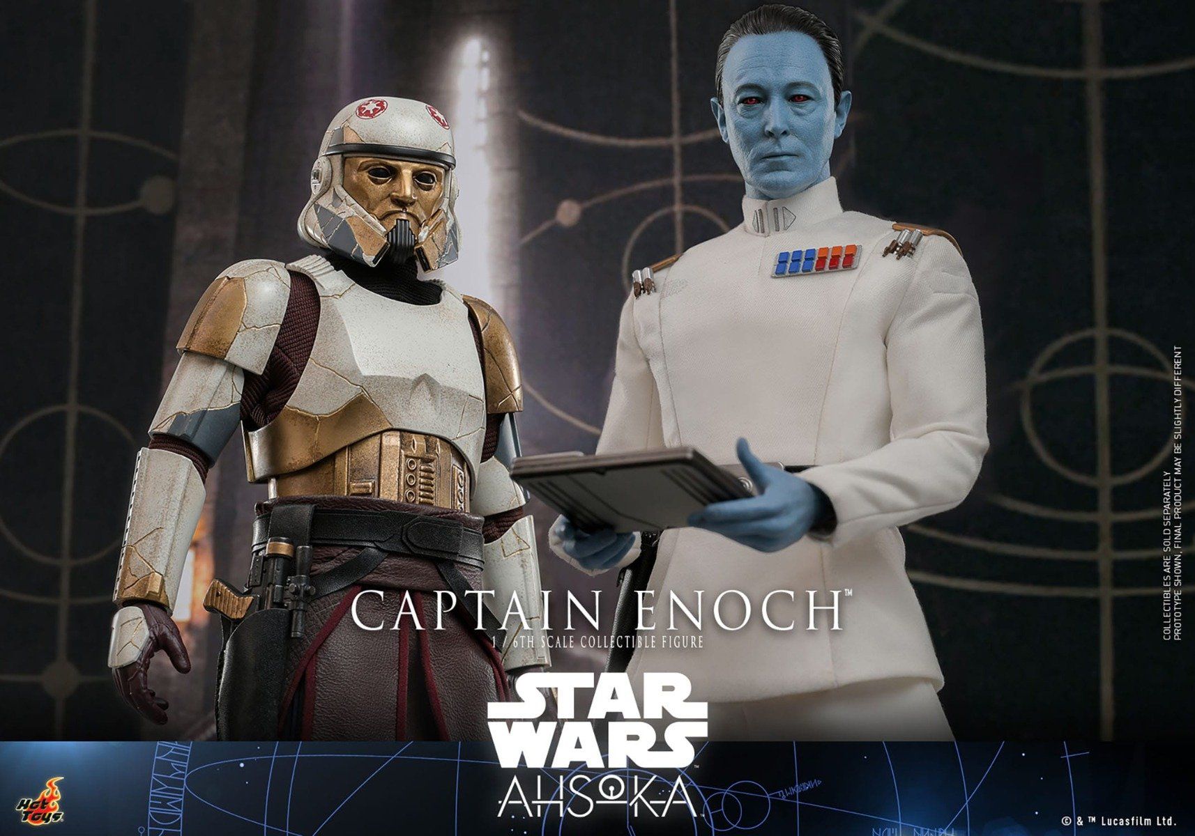 Captain Enoch Sixth Scale Figure - Ahsoka - Hot Toys | NerdUP Collectibles