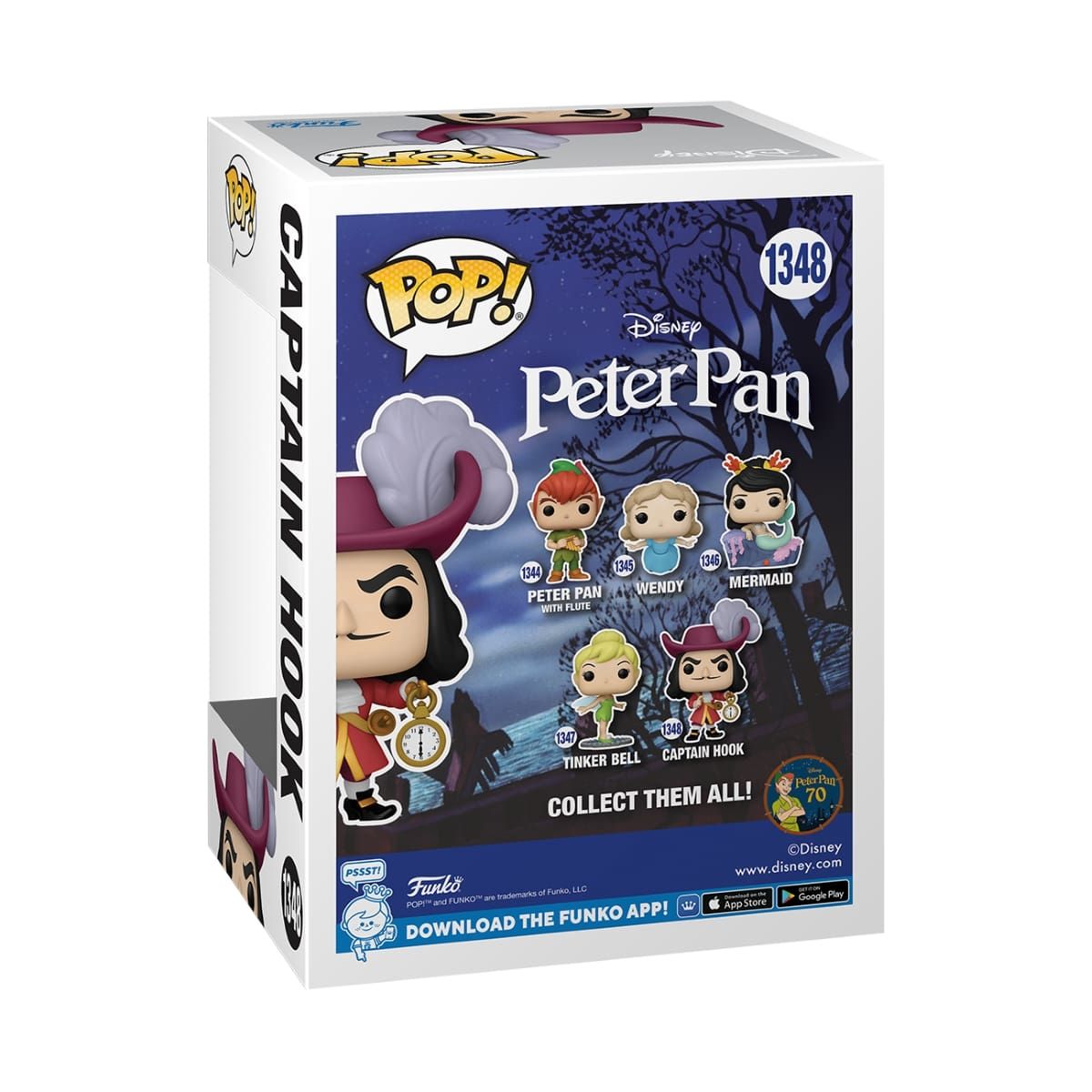 Funko Pop! Peter Pan - Captain Hook | NerdUP Collectibles