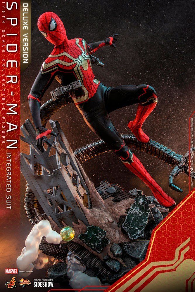 Hot Toys - Spider-Man Integrated Suit (Deluxe) - Spider-Man: No Way ...
