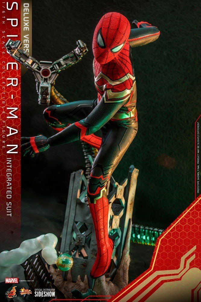 Hot Toys - Spider-Man Integrated Suit (Deluxe) - Spider-Man: No Way ...